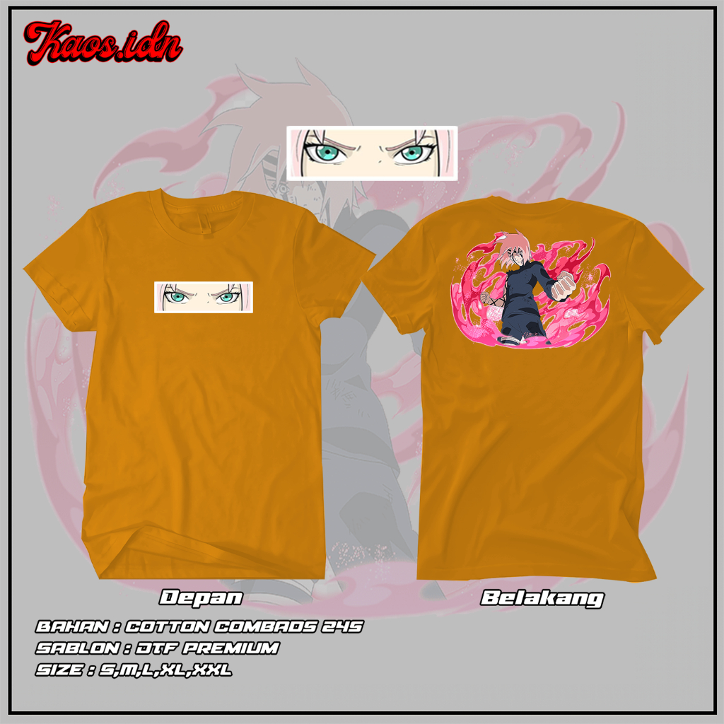 Jual [Bisa COD] NARUTO SHIPPUDEN Original Merchandise | Kaos Katun 24s ...