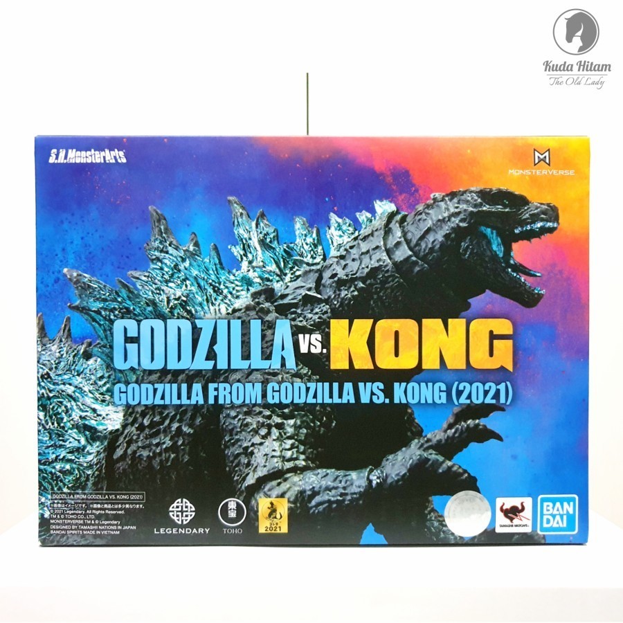 Jual Bandai SHM S.H.MonsterArts Godzilla from Godzilla vs Kong 2021 ...