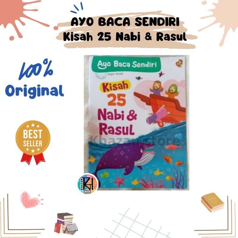 Jual AYO BACA SENDIRI KISAH 25 NABI DAN RASUL ORIGINAL | Shopee Indonesia