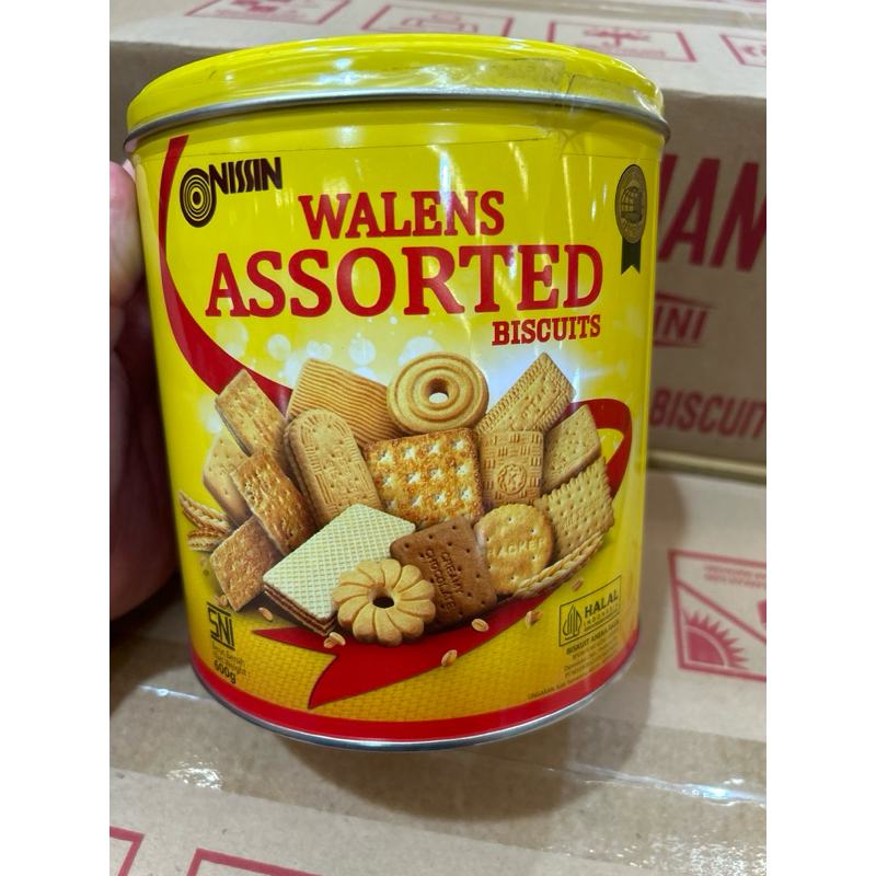 Jual Nissin walens assorted biscuits 600gram | Shopee Indonesia