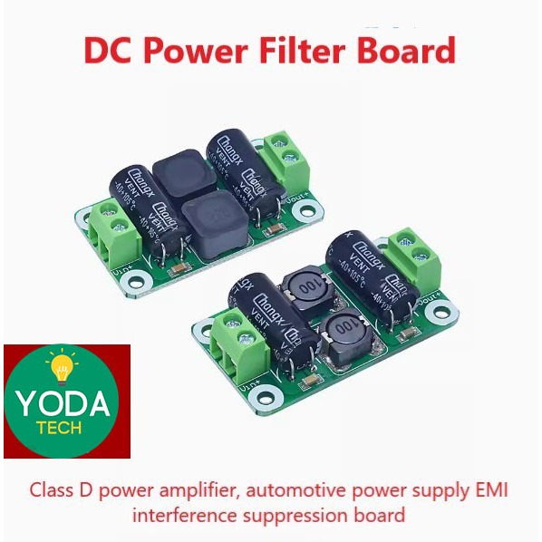 Jual Power Filter Class D Module Power Supply EMI Suppression 2/3/4A ...