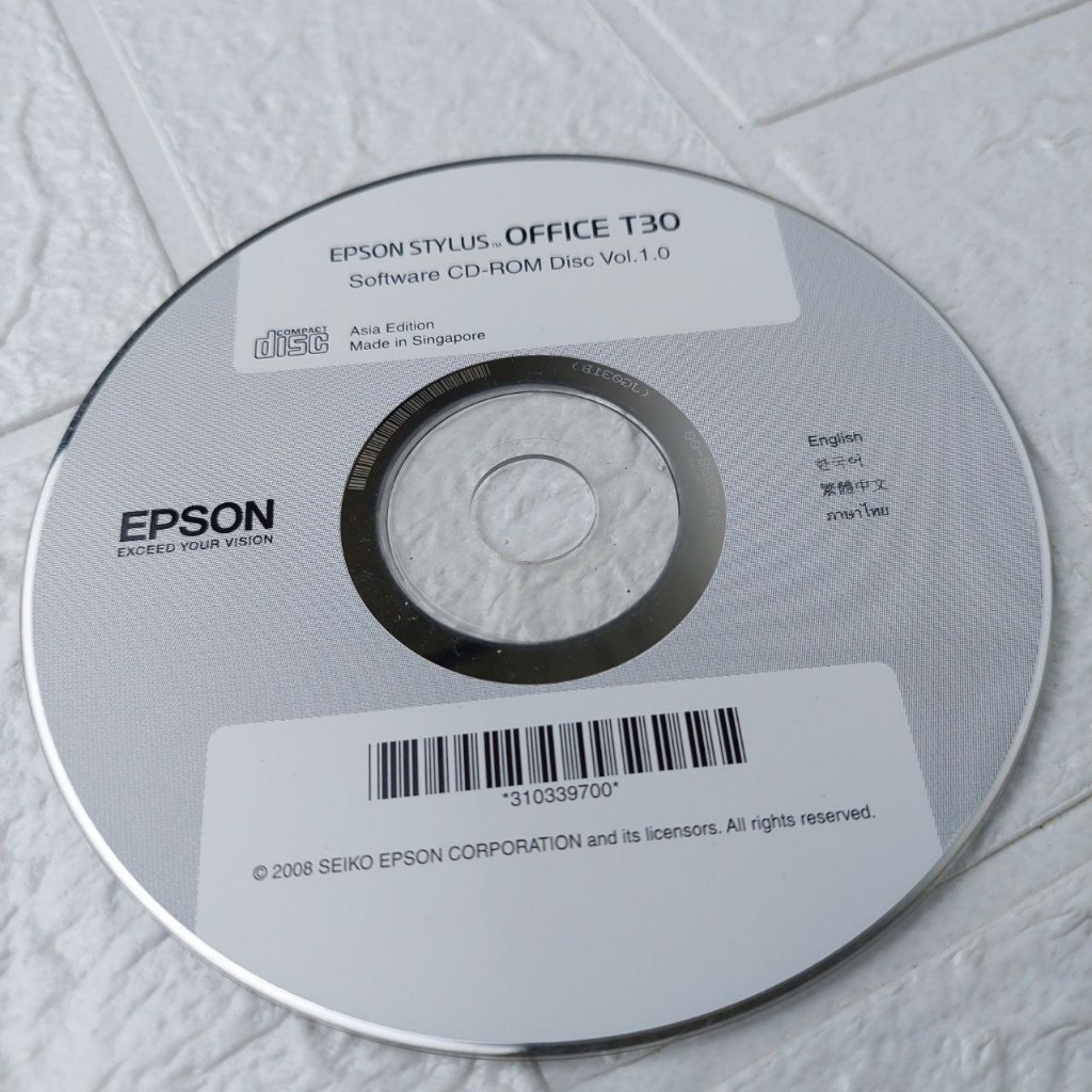 Jual Cd Driver epson original t30 | Shopee Indonesia
