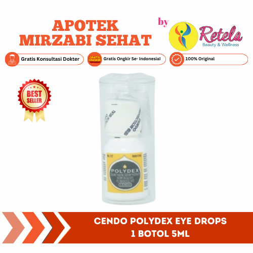 Jual CENDO POLYDEX EYE DROPS 1 BOTOL 5ML | Shopee Indonesia