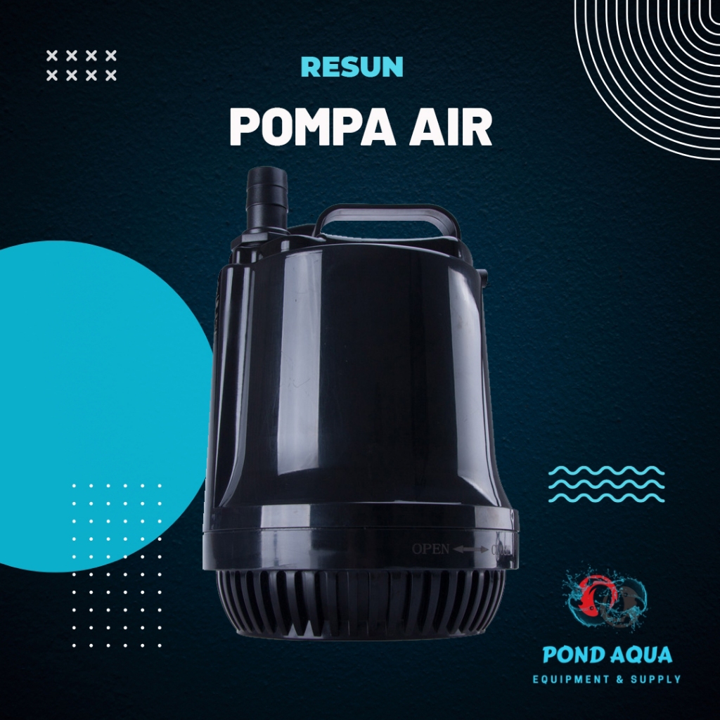 Jual Water Pump Kolam Ikan Resun SP 9500 Pompa Air Celup Vertikal Pond ...