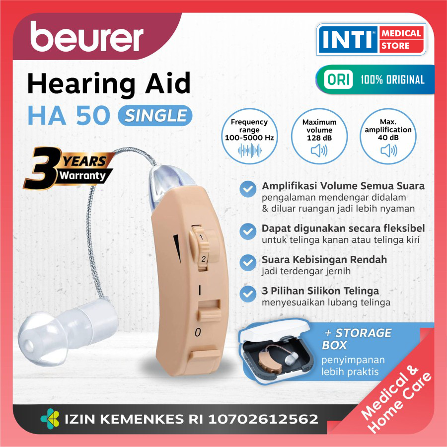 Jual BEURER - Hearing Aid HA 50 / Alat Bantu Dengar Beurer | Shopee Indonesia