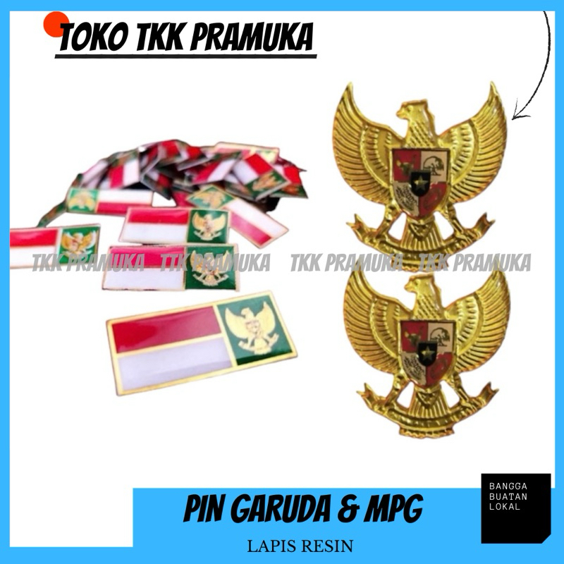 Jual Pin paskibra / Pin merah putih garuda / Pin garuda | Shopee Indonesia