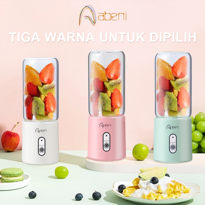 Jual Abeni Blender Jus Portable Mini Juicer 400ML Botol Juice ...