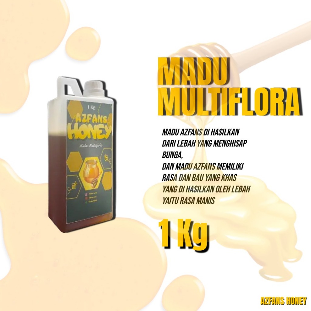 Jual Madu murni asli multiflora Kemasan 1 kg | Shopee Indonesia