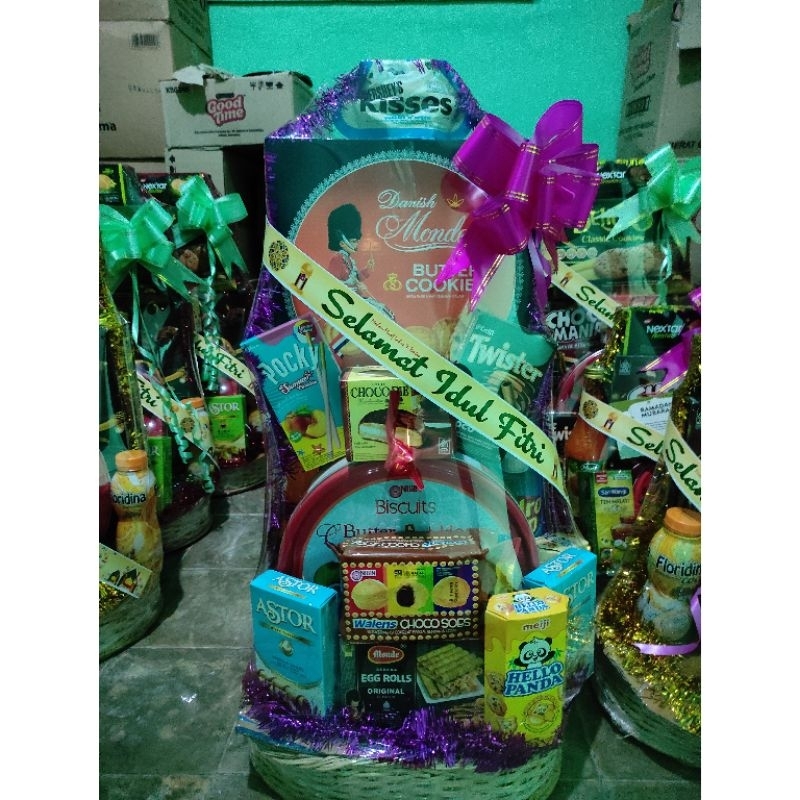 Jual Parsel Snack Lebaran Idul Fitri - Parcel Lebaran Premium - Hampers ...