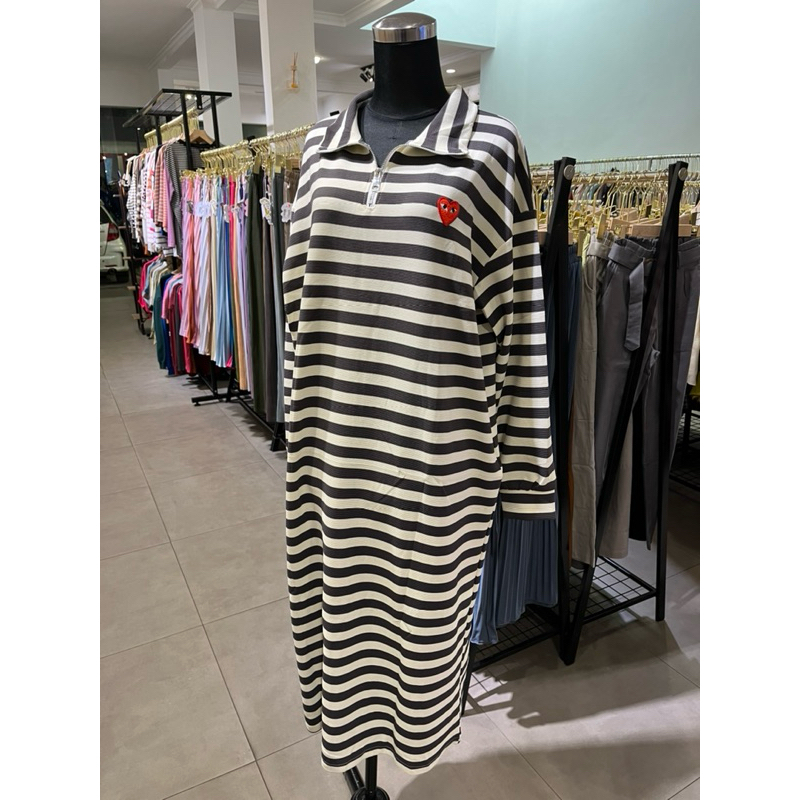 Jual DRESS PLEY SALUR | Shopee Indonesia