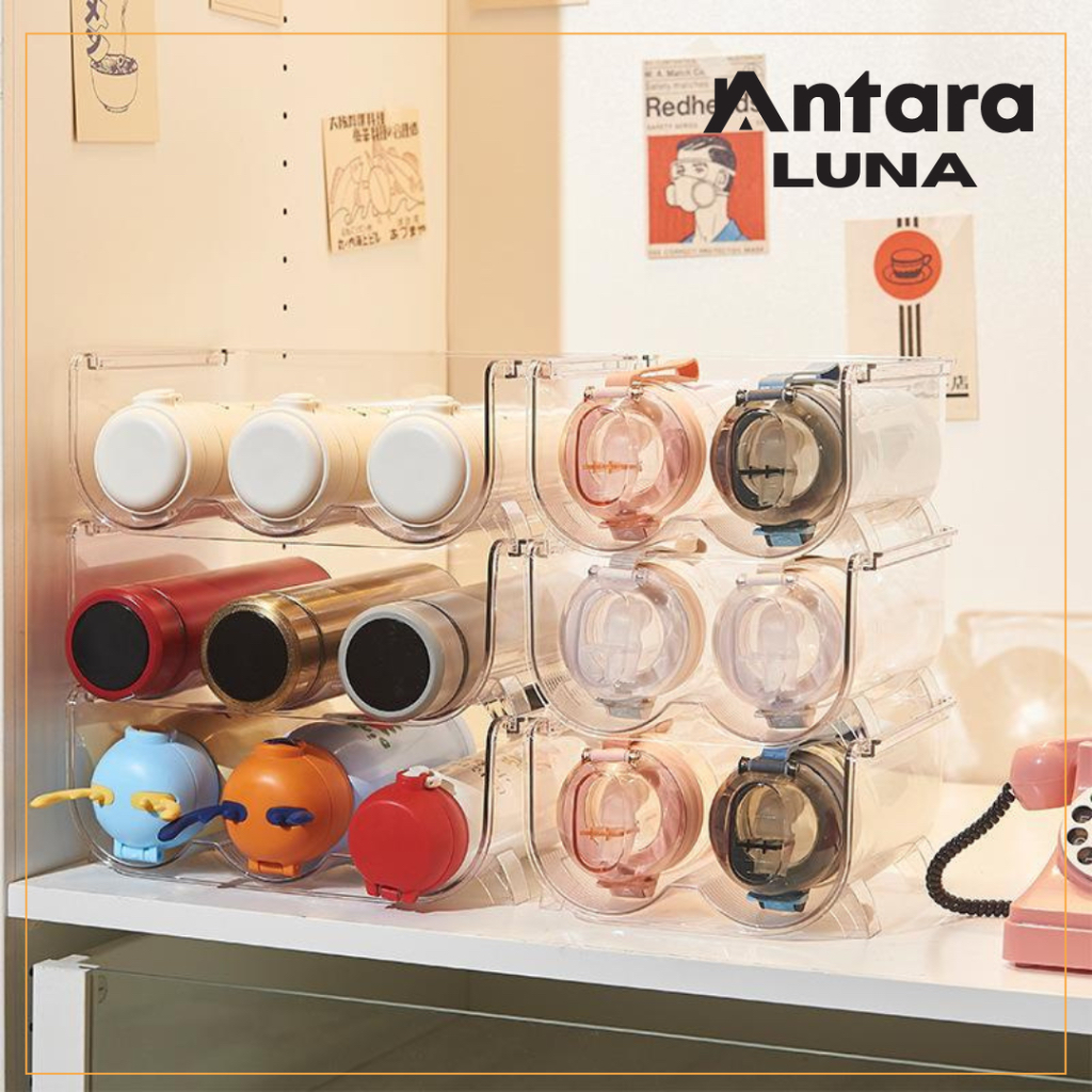 Jual ANTARA Lily - Tempat Tumblr Bottle Organizer Adjustable Storage ...