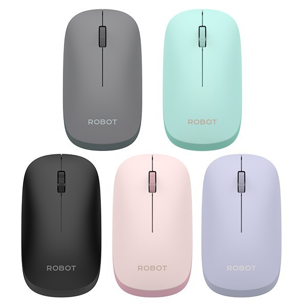 Jual Robot M390 Bluetooth Wireless Mouse Silent Click Colorful | Shopee ...