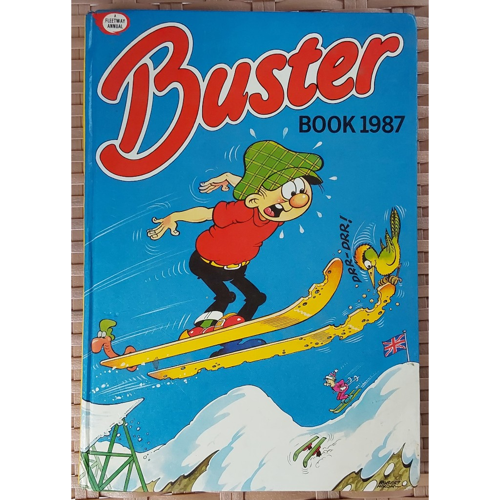 Jual VINTAGE HB - Buster Book Annual 1987, (English/buku bahasa inggris ...