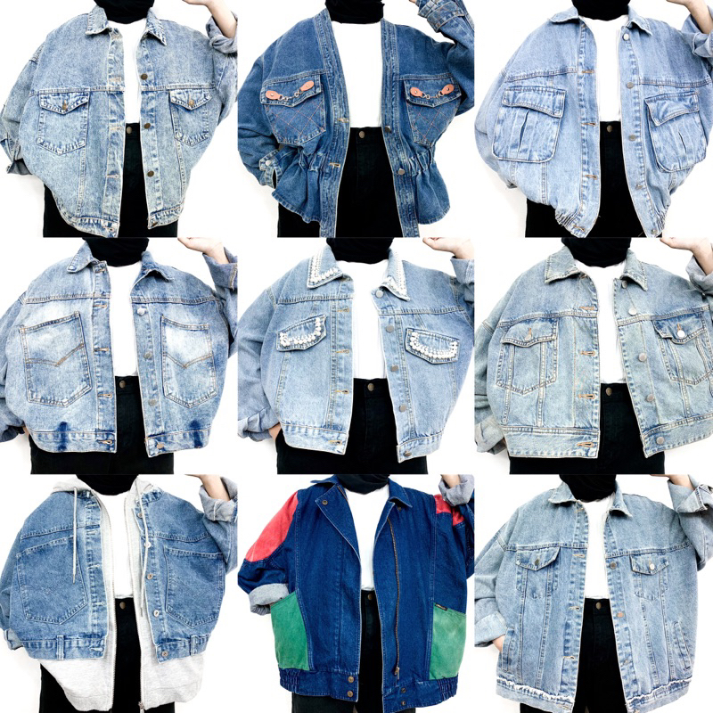 Jual DENIM JACKET | Shopee Indonesia