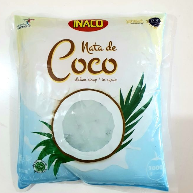Jual inaco nata de coco vanilla 1kg - nata de coco 1kg | Shopee Indonesia