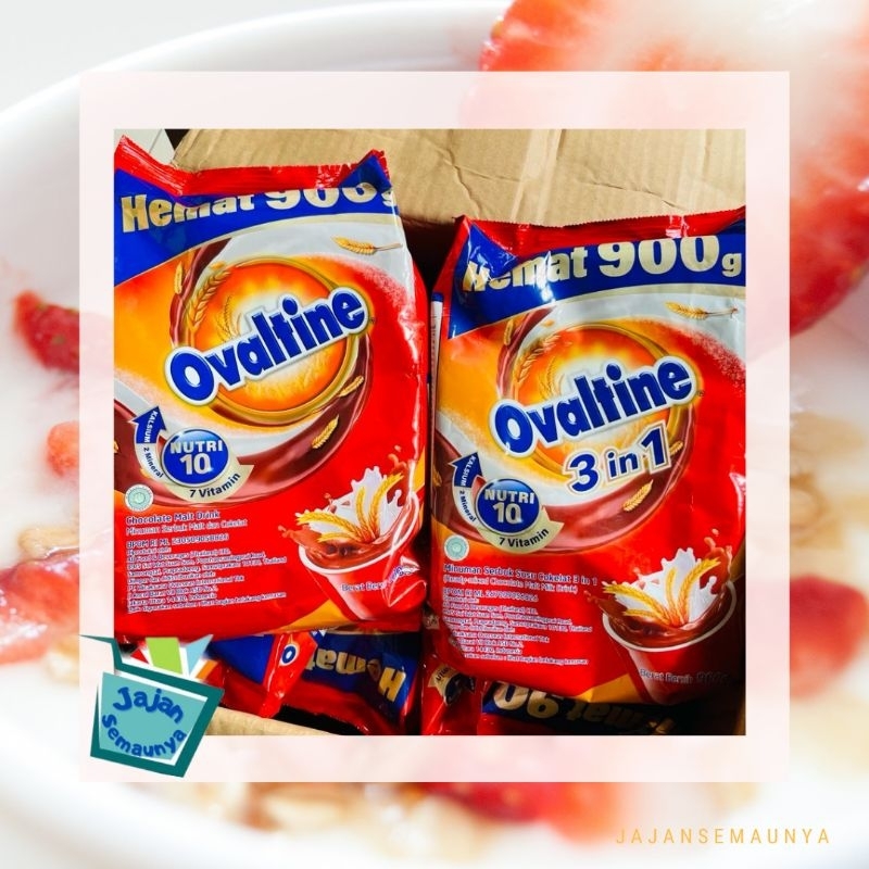 Jual Ovaltine 3in1 900 gr / ovaltine classic 900 gr | Shopee Indonesia