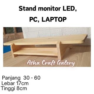 Jual RAK STAND MONITOR PC/ STAND LAPTOP / RAK MINIMALIS | Shopee Indonesia