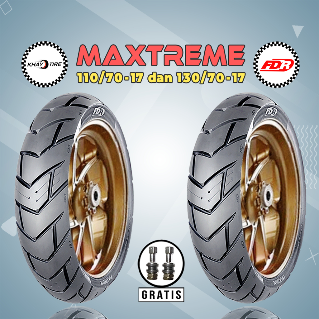 Jual Paket Ban Motor Sport - Supermoto FDR MAXTREME 110/70-17 + 130/70 ...