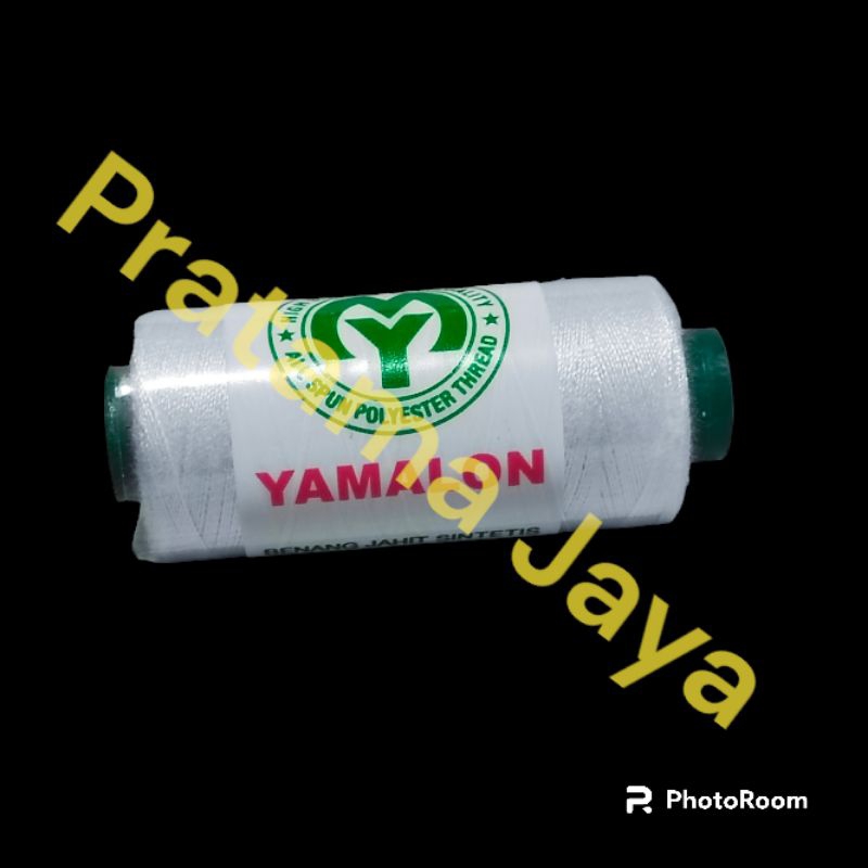Jual Benang Jahit Yamalon 500 Yard Wanra Putih | Shopee Indonesia