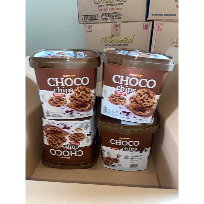 Jual Biskitop Choco Chips timba 320g | Shopee Indonesia