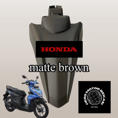 Jual cod - sepakbor slebor depan motor beat deluxe street warna coklat ...