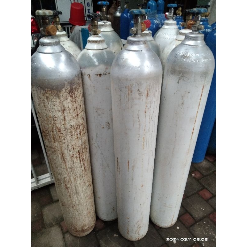 Jual Tabung Oksigen besar ukuran 6m3 bekas + isi | Shopee Indonesia