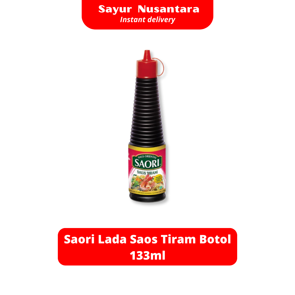 Jual Saori Saos Tiram Botol 133ml - Sayur Nusantara | Shopee Indonesia