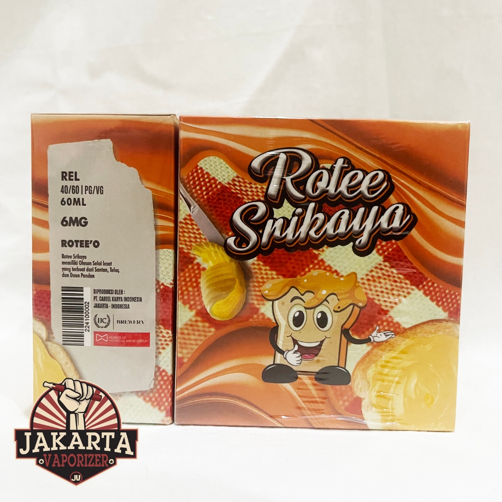 Jual ROTEE SRIKAYA ROTI SRIKAYA 60ML 3MG 6MG BY TRIAL X IJC | Shopee ...