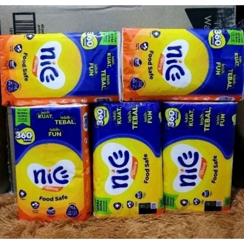 Jual Tisue Nice Facial 2 Apply 180 Sheet | Shopee Indonesia