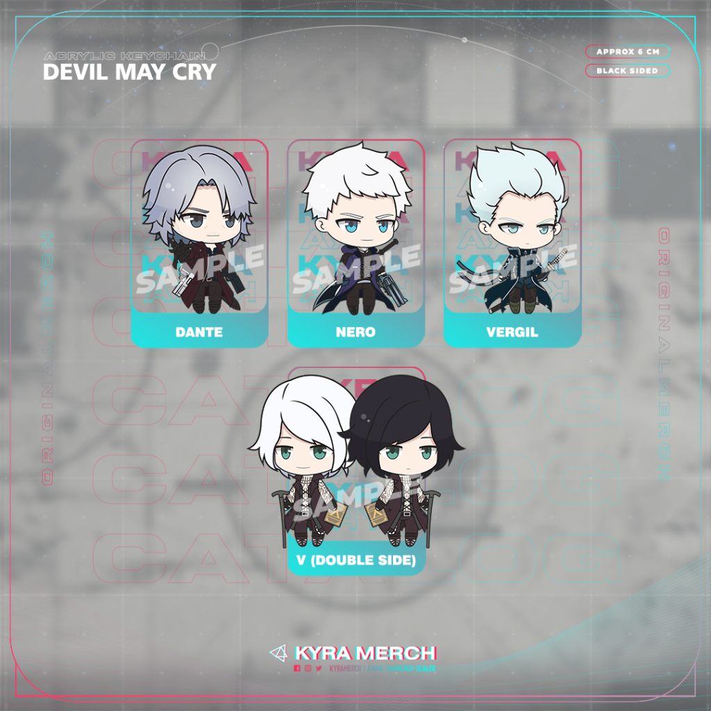 Jual Devil May Cry Keychain | Shopee Indonesia