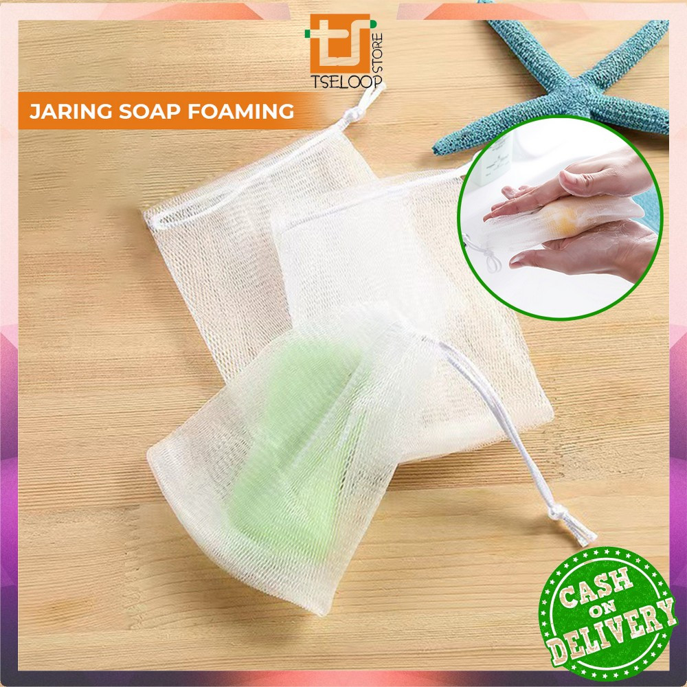 Jual OFM-C1003 Jaring Sabun Mandi Serbaguna dengan Tali Gantung ...