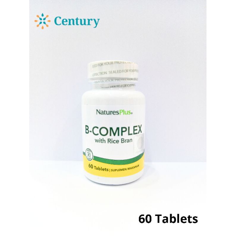 Jual Nature's Plus B Complex 60 Tablet/Natures Plus Vitamin B/Daya ...