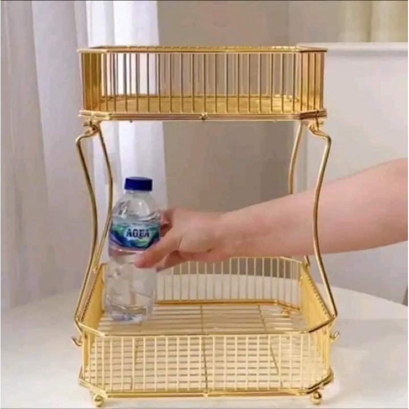 Jual Rak minuman gold / rak serba guna | Shopee Indonesia