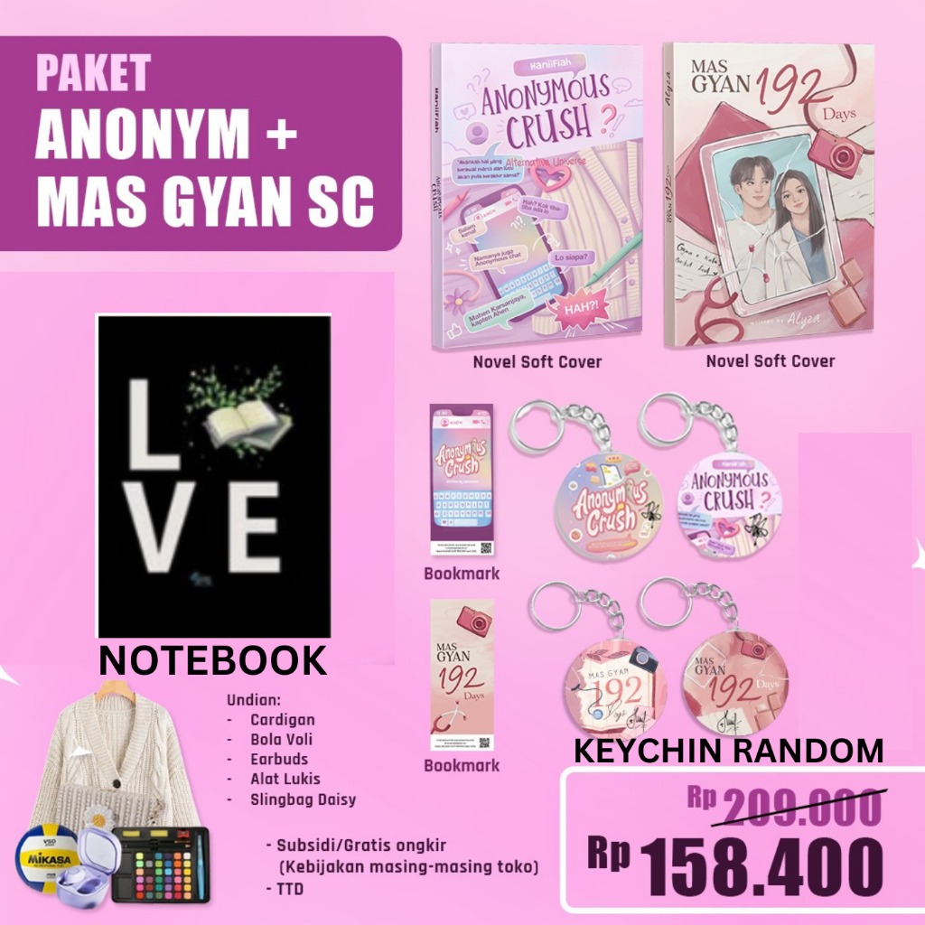 Jual Novel Anonymous Crush - Akad | Shopee Indonesia