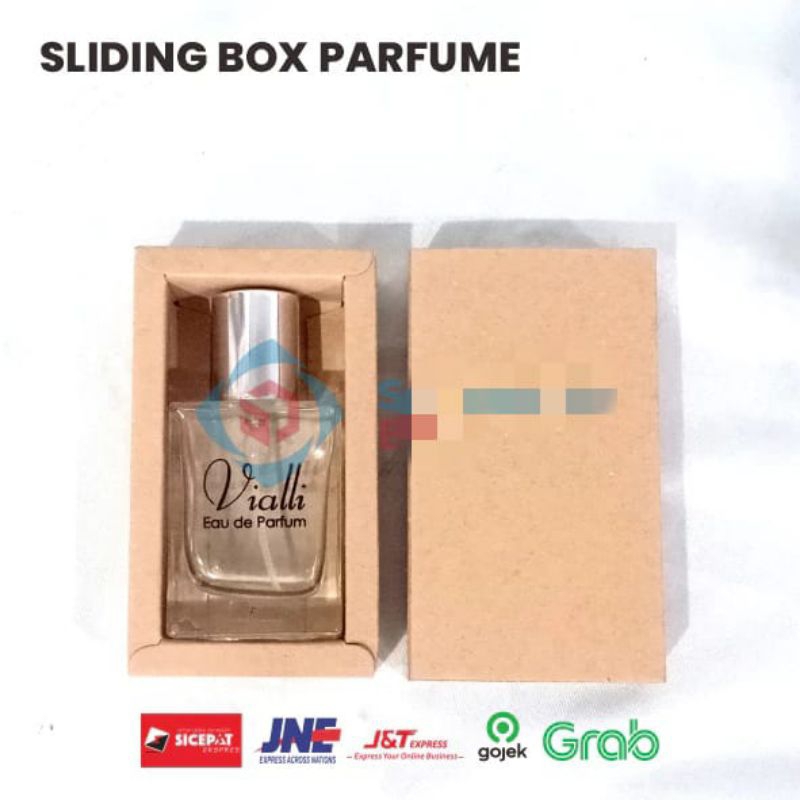 Jual Box Parfum Sliding Kraft 30ML COCOK UNTUK KOTAK HADIAH PARFUM Box ...