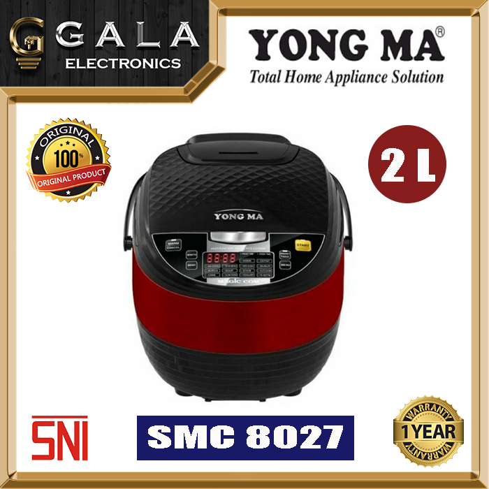 Jual Magic Com Digital Yongma SMC 8027 Stainless 2 Liter | Shopee Indonesia