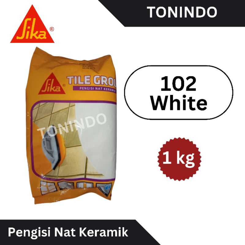 Jual Nat Keramik Sika Tile Grout Warna 102 Putih | Shopee Indonesia