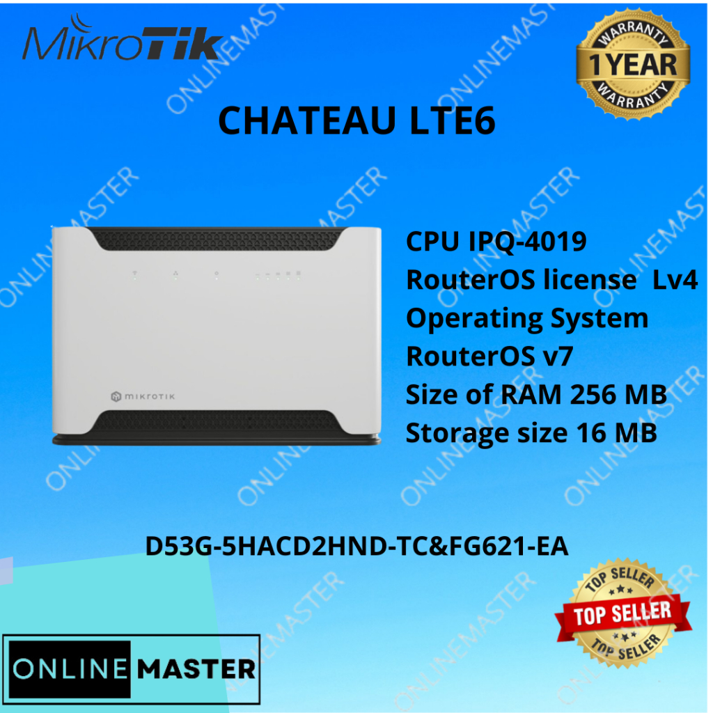 Jual Mikrotik CHATEAU LTE6 D53G-5HACD2HND-TC&FG621-EA | Shopee Indonesia