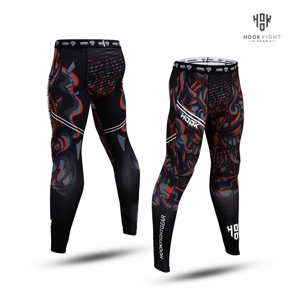 Jual Celana Legging MMA BJJ Compression Pants Fight Spats Hook Camo ...