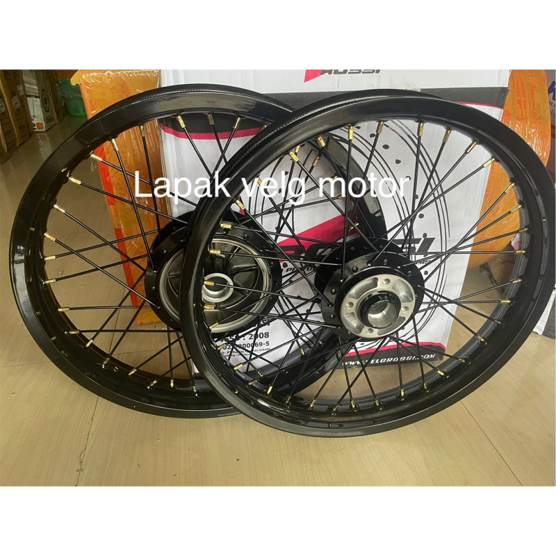 Jual velg rx King ring v rossi hitam glosy ring18 | Shopee Indonesia
