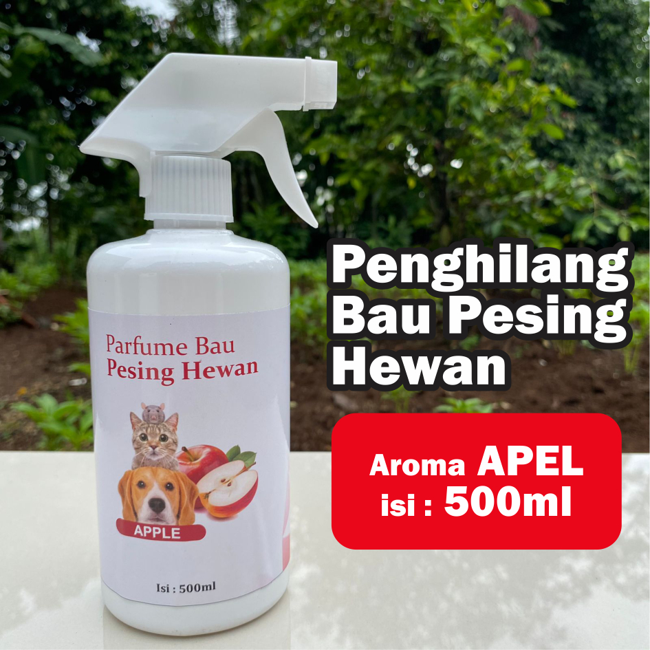 Jual SPRAY PENGHILANG BAU PESING HEWAN APEL 100ml 250ml 500ml | Shopee ...