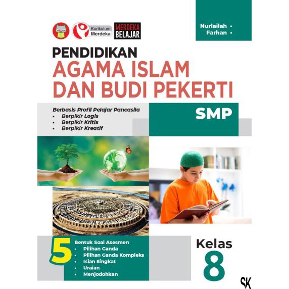 Jual BUKU PENDIDIKAN AGAMA ISLAM/PAI DAN BUDI PEKERTI UNTUK SMP KELAS 8/VIII KURIKULUM MERDEKA ...