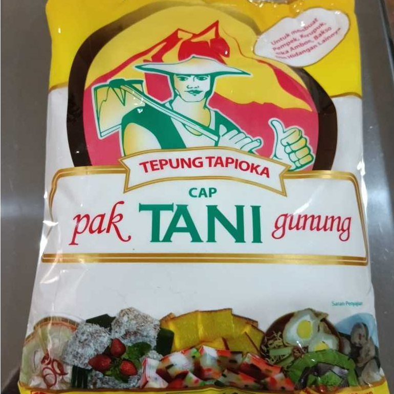 Jual Tepung Sagu/Tapioka Cap Pak Tani gununng 500g | Shopee Indonesia