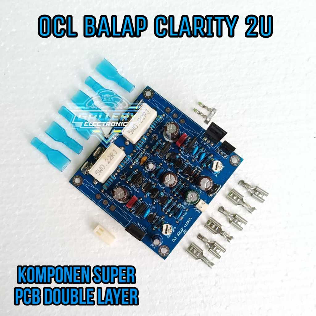 Jual Kit Driver OCL BALAP TEF 2U Clarity PCB Doubel Layer FR4 Fiber ...