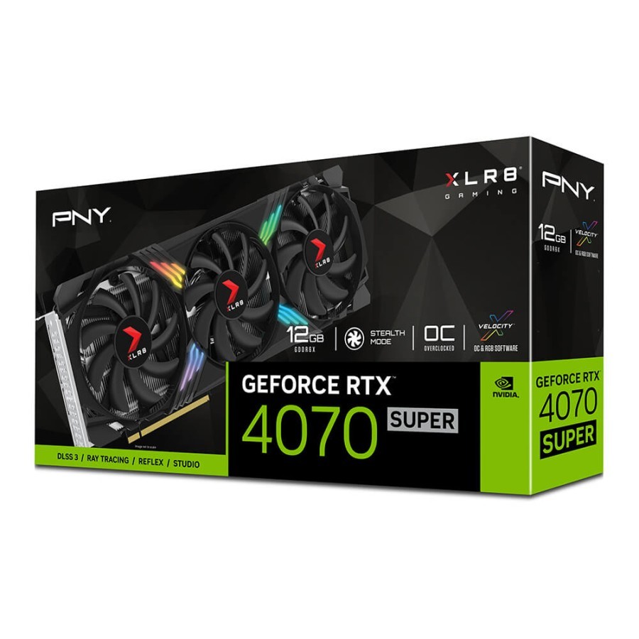 Jual PNY GeForce RTX 4070 Ti SUPER 16GB VERTO LED TF | Shopee Indonesia