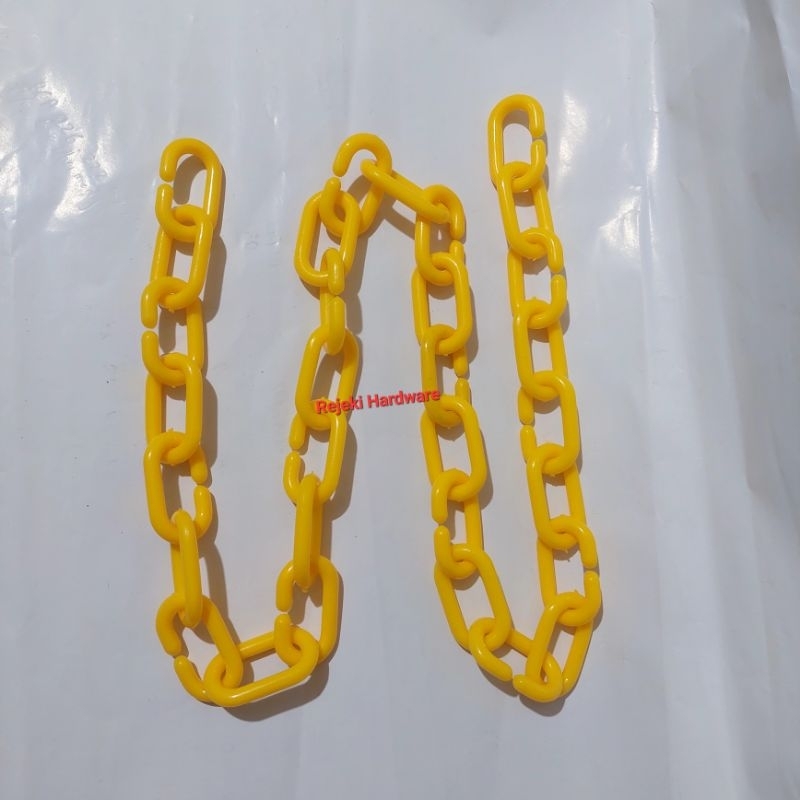 Jual Rantai Plastik Kecil 6 mm Rantai Antrian Talang Baju Distro ...