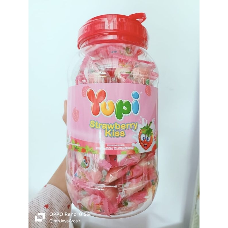 Jual Permen Yupi Toples | Yupi Strawberry Kiss | Shopee Indonesia Jual Permen Yupi Toples | Yupi Strawberry Kiss | Shopee Indonesia