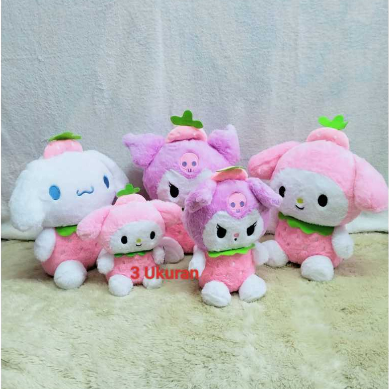 Jual Boneka My Melody Body Straw Boneka Sanrio Melody Kuromi ...
