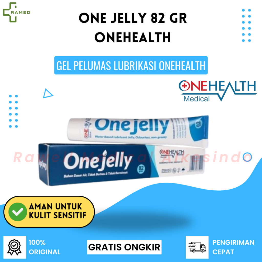 Jual One Jelly 82 Gr Lubricant Gel / Cairan Pelumas Gel Lubrikasi ...
