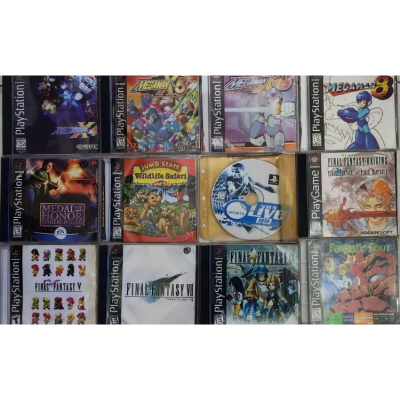 Jual kaset PS 1 full cover mika bawaan pabrik, kaset copy pabrik bukan ...